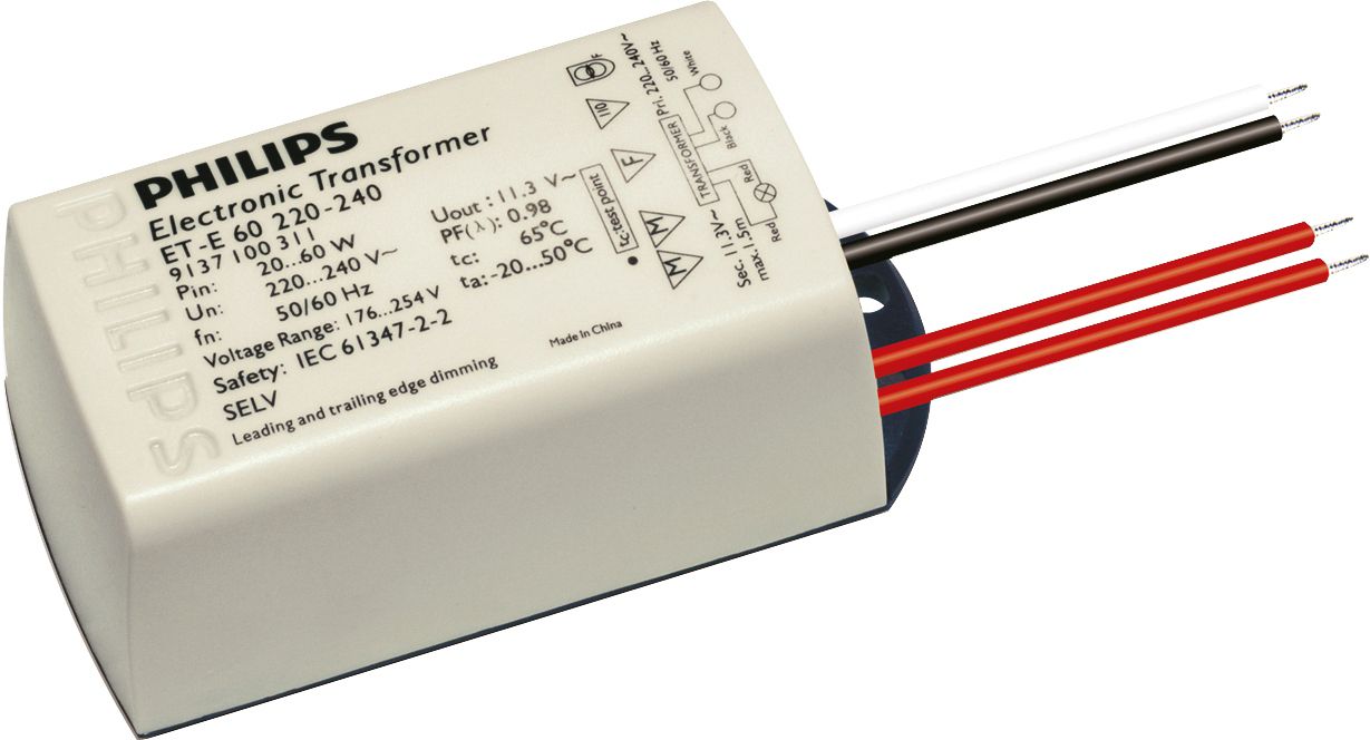 ET-E 60 220-240V 50/60Hz Electronic transformers - 飞利浦专业照明
