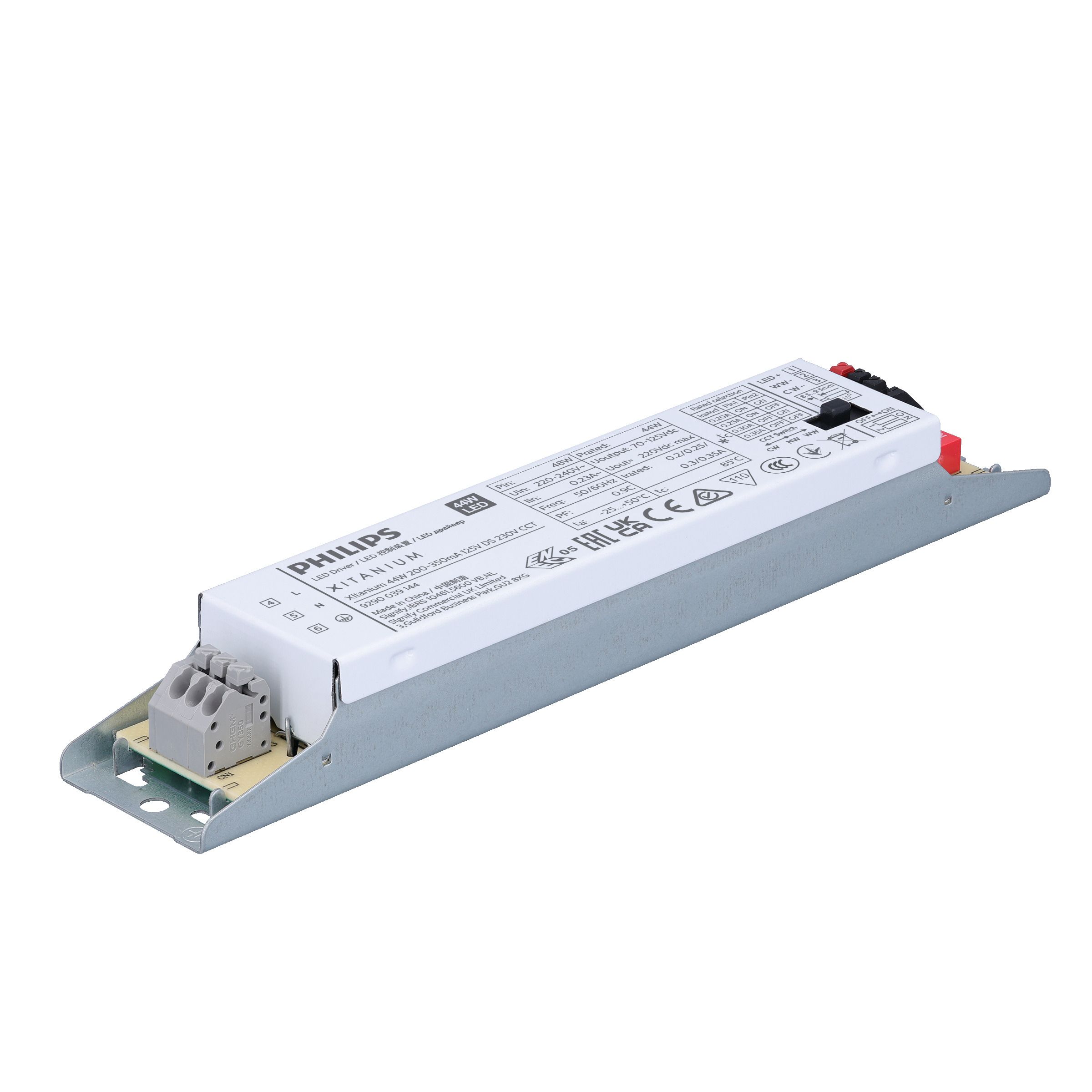 Xitanium 44W 200-350mA 125V DS 230V CCT | 929003914480 | Philips lighting